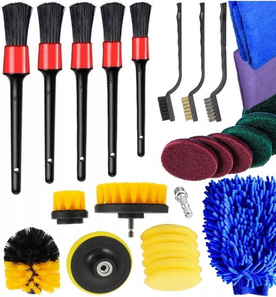Ariko Detailing Polijst set - 27 delig voor het Professioneel polijsten ...