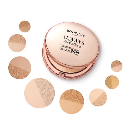Bourjois Always Fabulous Pressed Powder 7 G | bol
