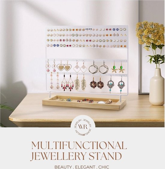 Oorbelhouder Organizer, Oorbel Hanger Rack Display Stand, Metalen ...