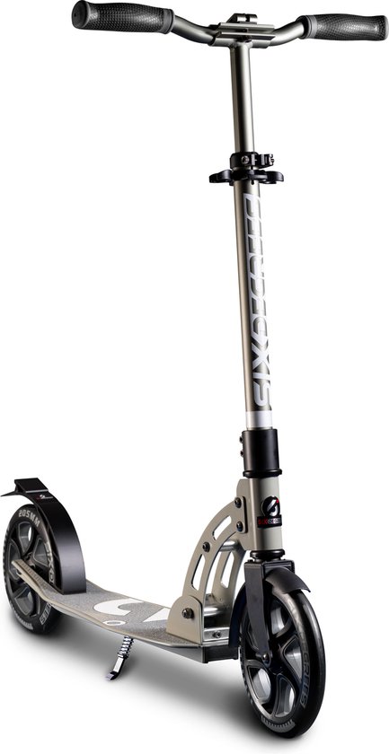 Six Degrees 2-wiel Step Opvouwbaar Voetrem Zilver/zwart | bol