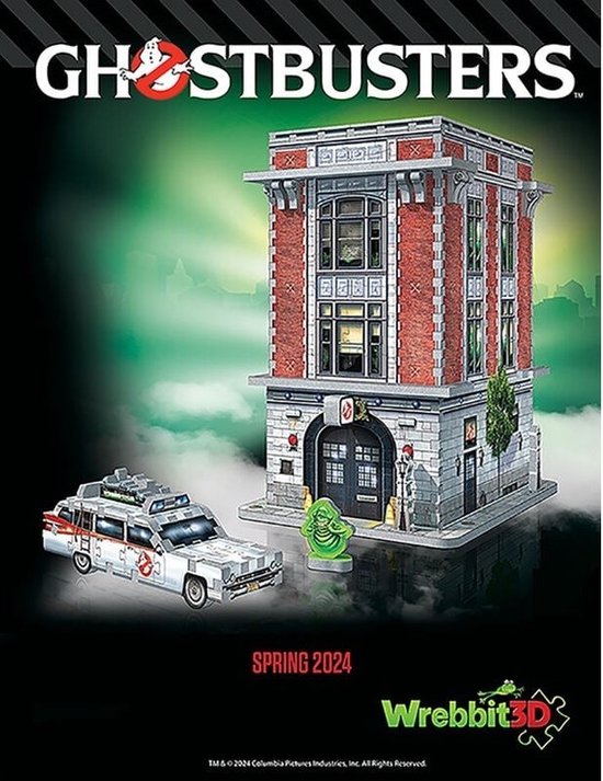 Wrebbit 3D Ghostbusters Firehouse Headquarters (500) | bol