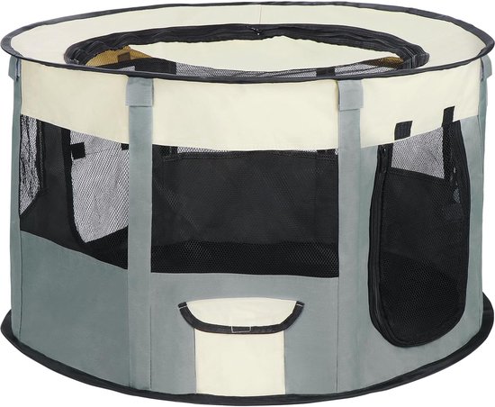 Puppyuitloop, opvouwbaar, puppybox, huisdier, box, draagbare kenneltent ...