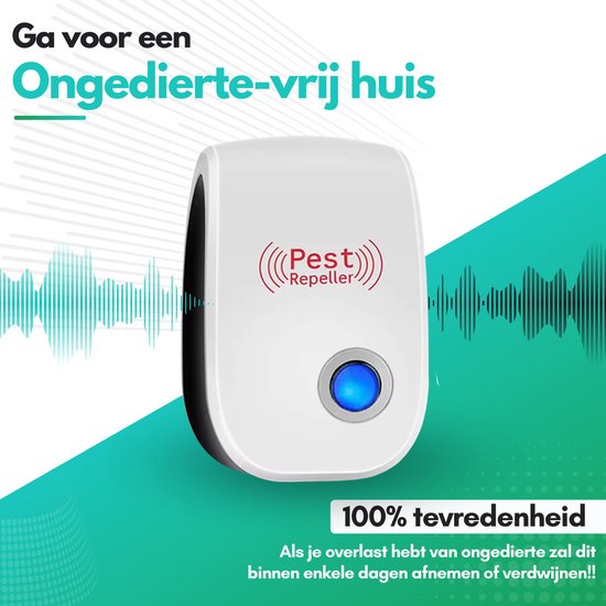 Ongedierte bestrijder (5 Stuks) - Ultrasonische Ongedierte Verjager ...