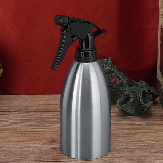 500 ml spuitfles van roestvrij staal met verstelbaar mondstuk voor ...