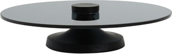 D - Light & Living - Schaal DANULA - Ø25x6cm - Zwart | bol