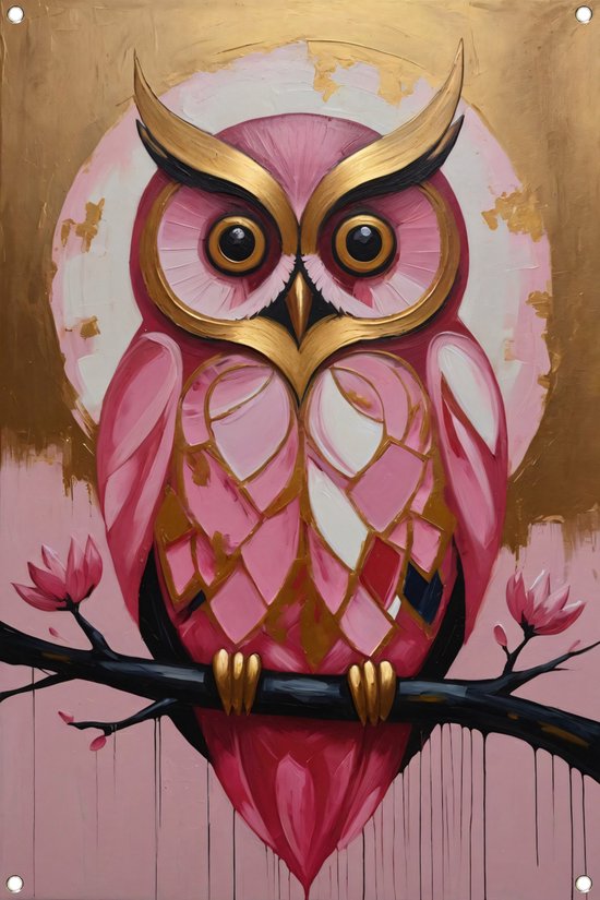 Uil posters - Dier tuinposter - Tuinposter Bloem - Tuinposters ...