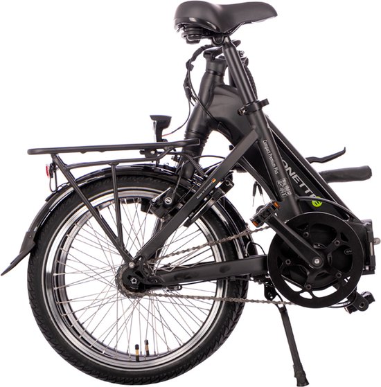 Elektrische vouwfiets, Compact Premium Plus, middenmotor, Nxs 7, zilver ...