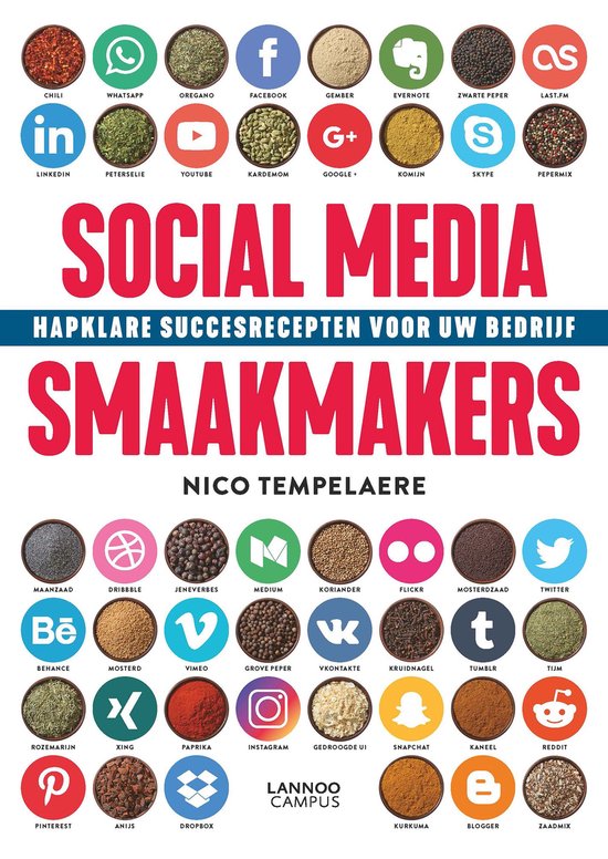Social Media smaakmakers (ebook), Nico Tempelaere | 9789401445672 | Boeken | bol