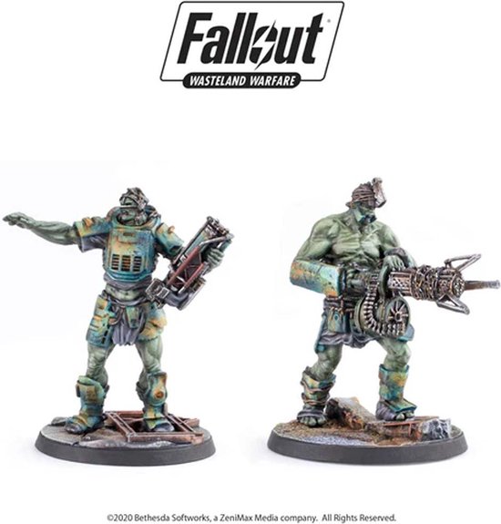 Fallout: Wasteland Warfare - Super Mutants: Overlord and Fist ...