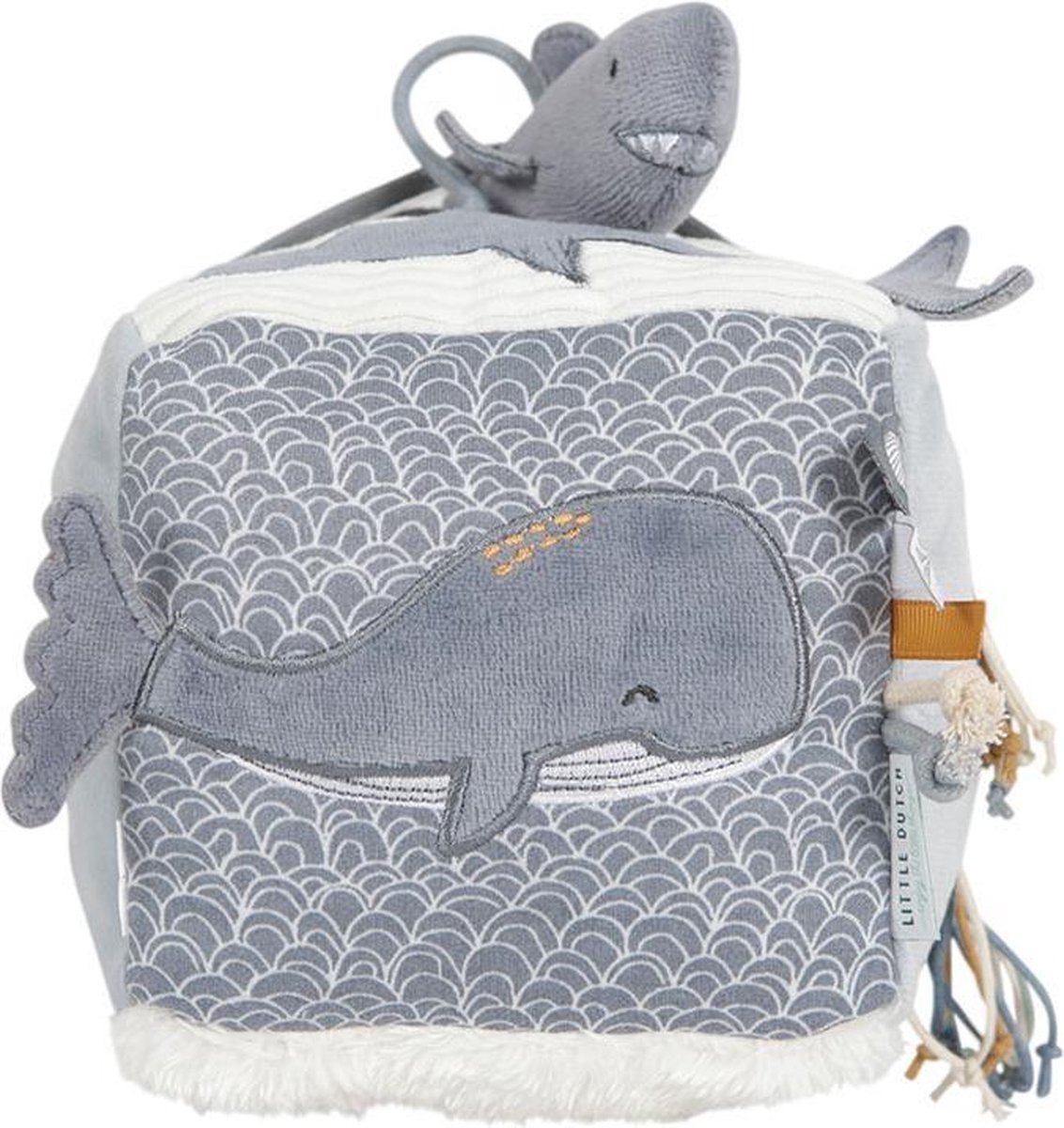 Little Dutch Activiteitenkubus - Oceaan - Blauw | bol.com