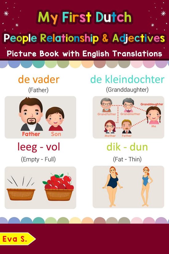 Teach & Learn Basic Dutch words for Children 13 - My First Dutch People ...
