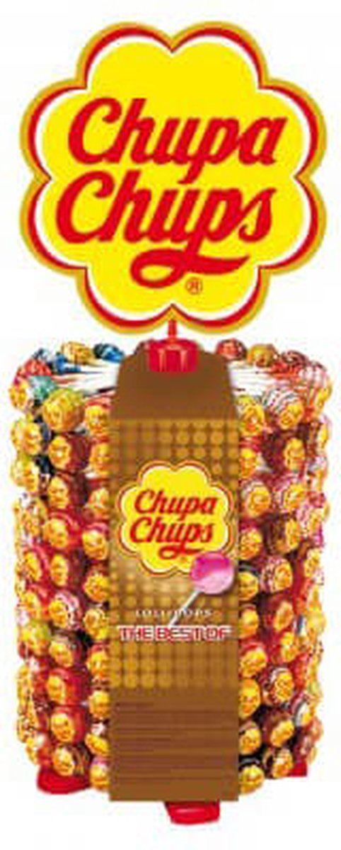 Chupa Chups - Wheel Best Of - Snoep - 200 stuks | bol