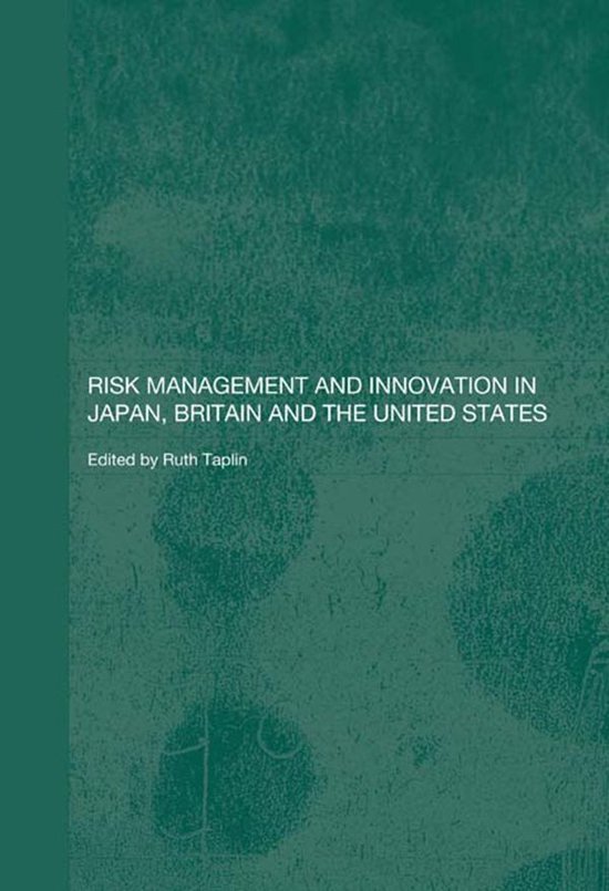 Risk Management and Innovation in Japan (ebook) | 9781134207930 ...