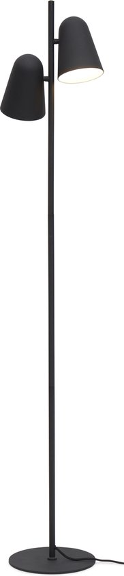 it's about RoMi Vloerlamp Salamanca - Zwart - 28x28x145cm - 2L - Modern ...