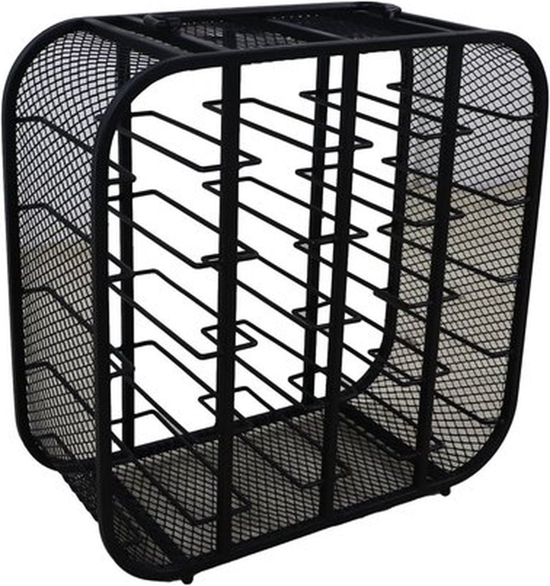 Wijnrek - Wijnrek Zwart - Wijnkast - Wijnrek Muur - Wijnrek Metaal ...