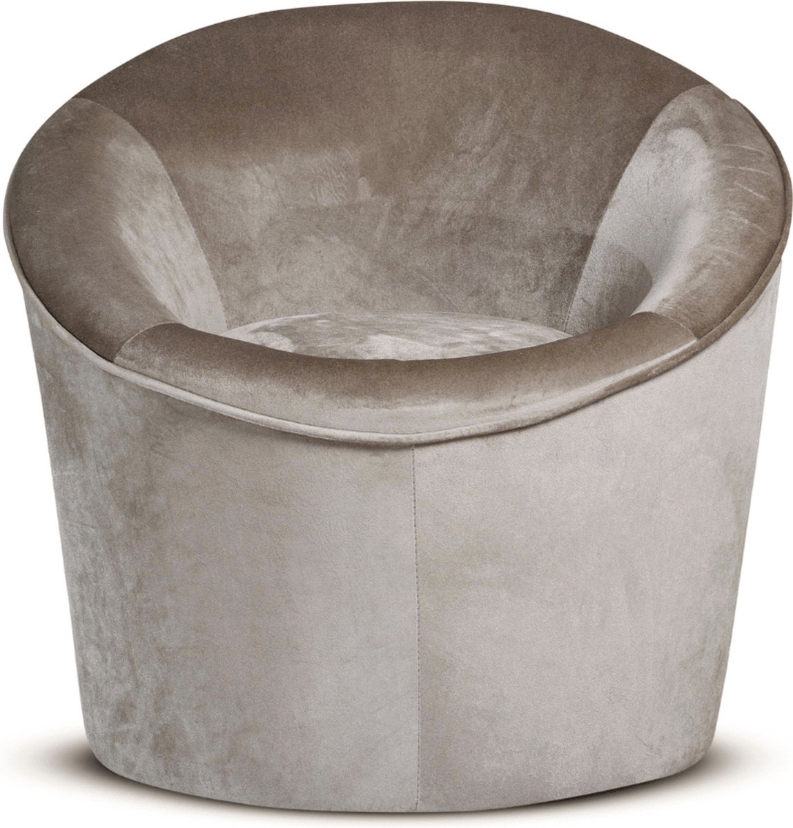 Kinderfauteuil Lowen Junior Noofie Design - Champagne/grijs (Kids stoel ...