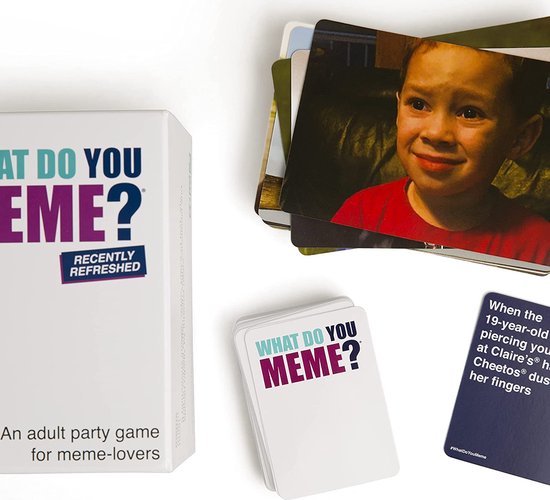 What Do You Meme - Partyspel voor volwassenen - Spel met kaarten voor ...