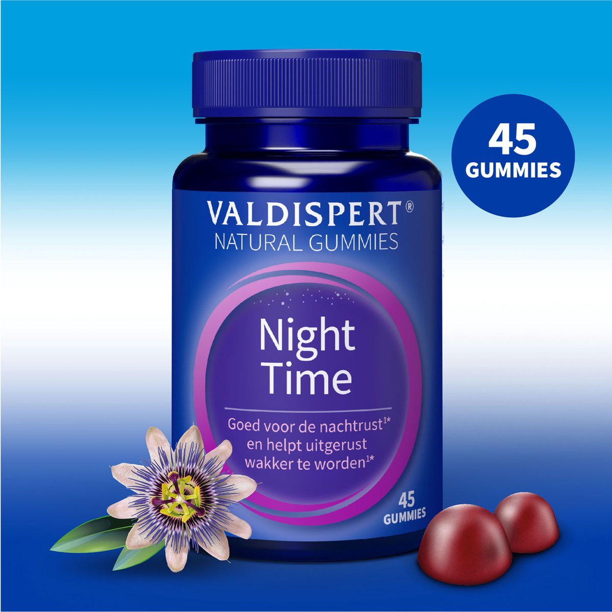 Valdispert Night Time - Supplement - 45 gummies | bol.com