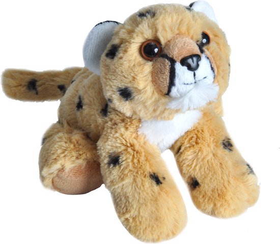 Wild Republic Knuffel Hug'ems Cheeta 18 Cm Pluche Lichtbruin | bol.com
