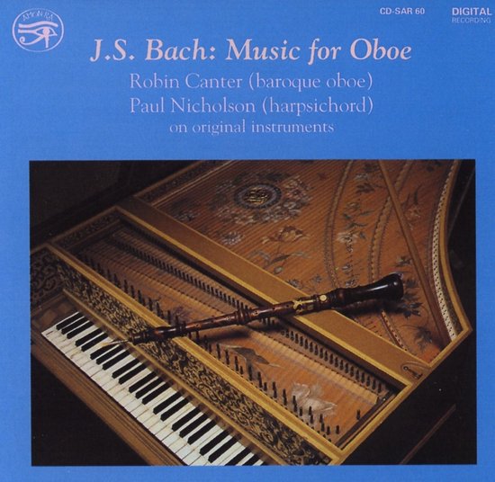 Nicholson Canter - J.S. Bach: Music For Oboe (CD), Nicholson Canter | Muziek | bol