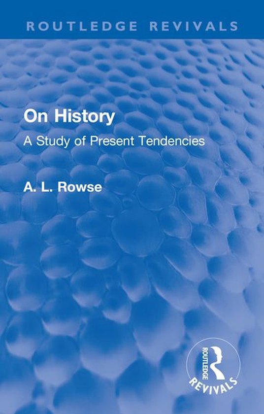 On History (ebook), A. L. Rowse | 9781000562316 | Boeken | bol.com