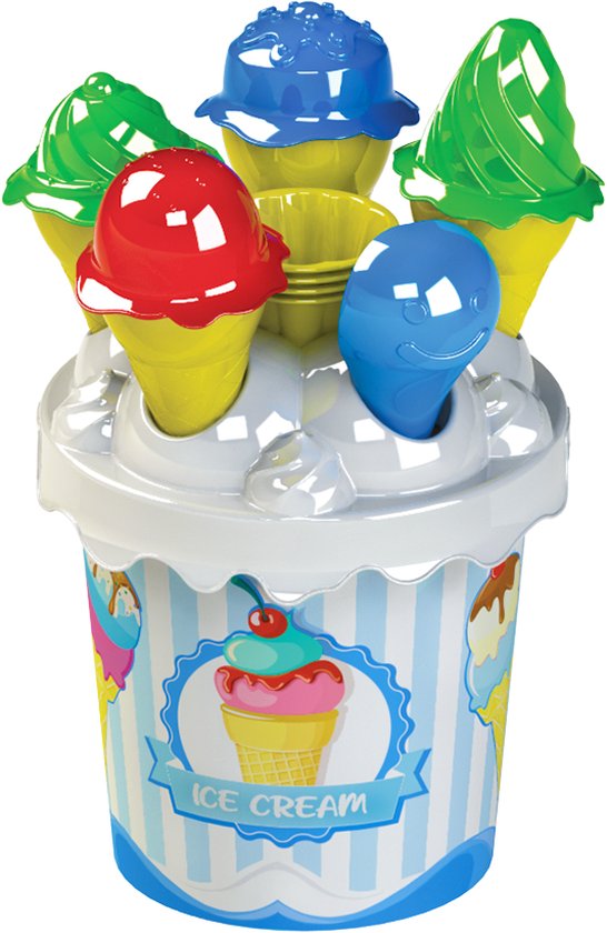 Emmerset ice cream bucket | blauw | bol.com