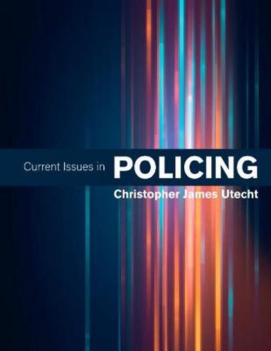 Current Issues in Policing, Christopher James Utecht | 9781516595976 ...