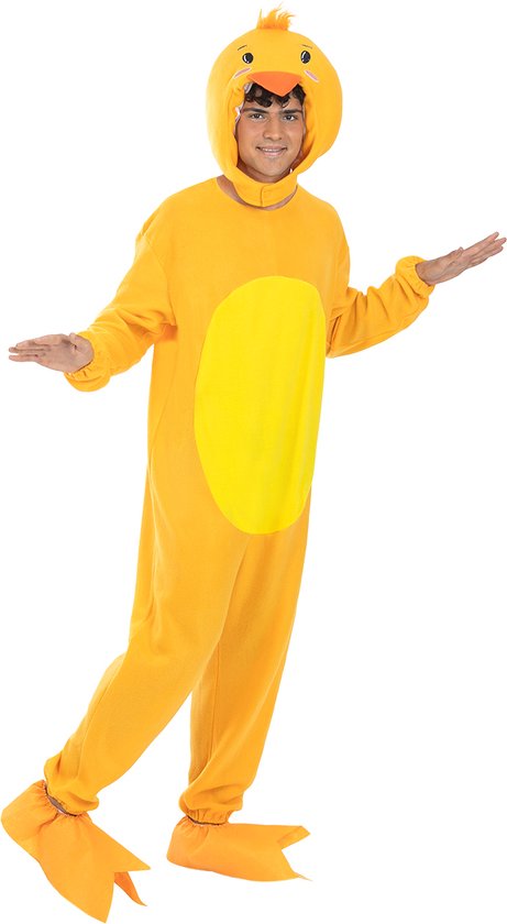 FUNIDELIA Kuiken Kostuum voor volwassenen - Kip Kostuum - Maat: L - XL ...
