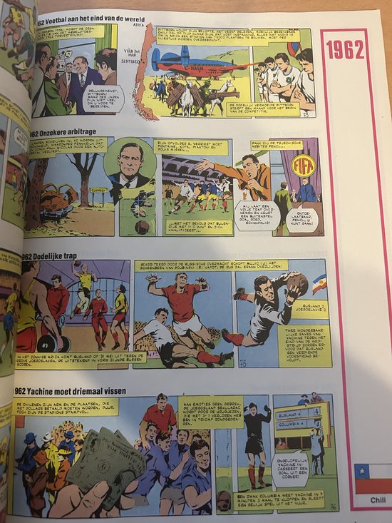 Stripboek WK voetbal historie 1932-1982, Éric Lahmy | 8710722290512 ...