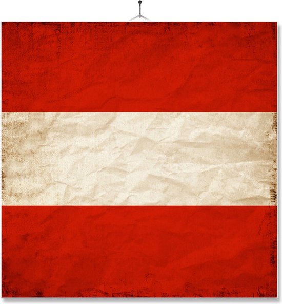 Tegel Met Opdruk | Verjaardag kado | Toilet WC | Vlag Oostenrijk | bol