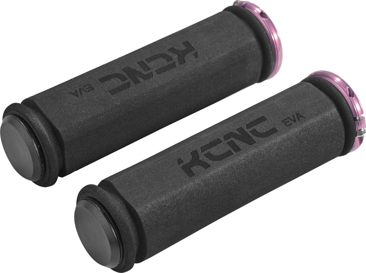 KCNC EVA Lock-On Handvatten, zwart/roze | bol.com