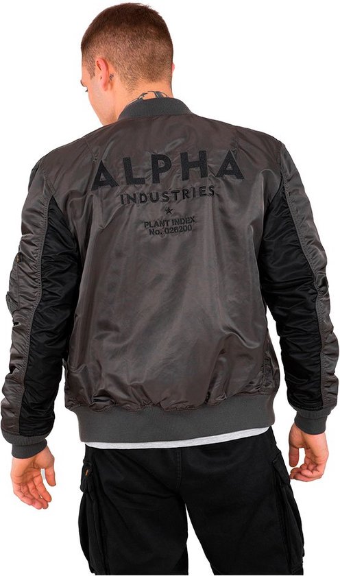 Alpha Industries Ma-1 Tt Custom Jasje Grijs 3XL Man | bol.com