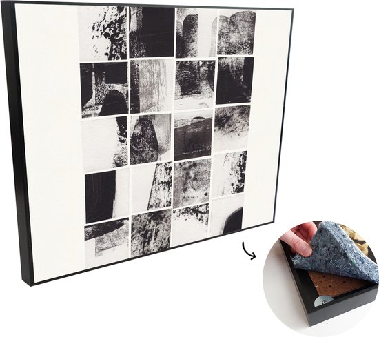 Mozaïek - Abstract - Zwart - Wit | bol.com