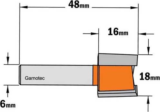 CMT - Sponning- en kantenfrees , HW | bol.com