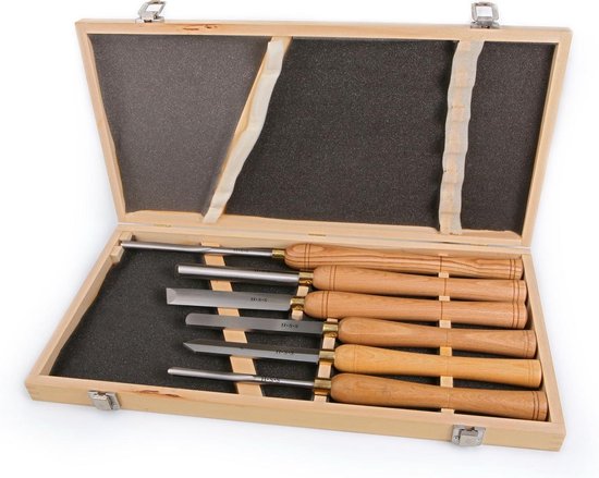 HBM 6 - B Jeu d'outils de tournage sur bois | bol.com
