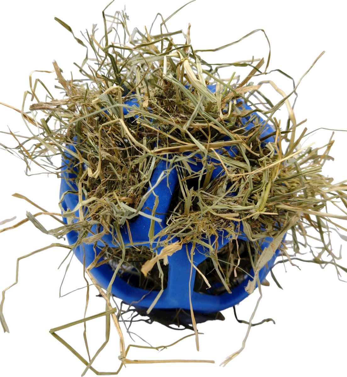 Hooibal paarden - slow feeder - speelgoed paard - blauw | bol