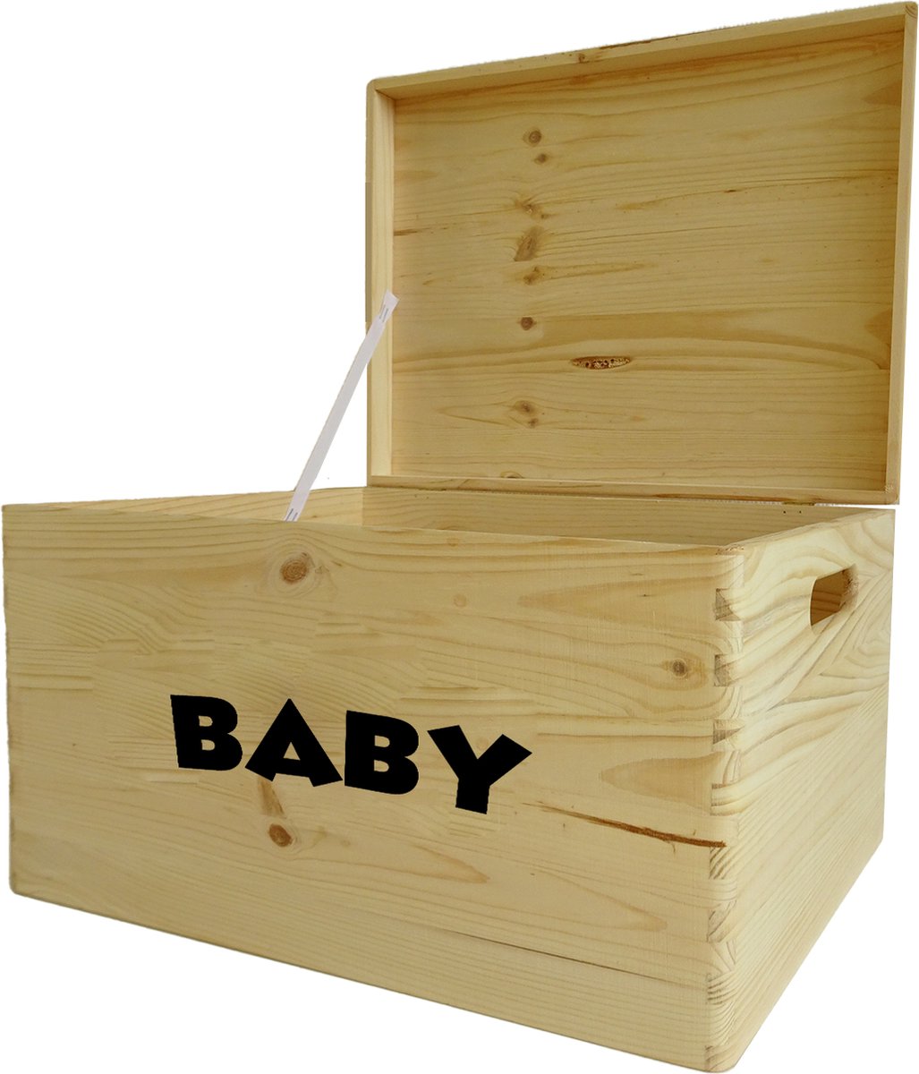 Baby kist - Speelgoedkist hout - toys - opbergkist hout | bol.com