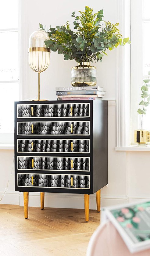 Design Vaas LA Noble 19cm, kleine, bijzonder gevormde vaas als mooi ...