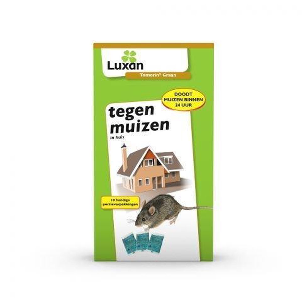 Luxan Tegen Muizen 100 gram, 10 zakjes van 10 gram | bol