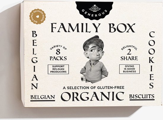 Generous Family box 8 packs koekjes | bol