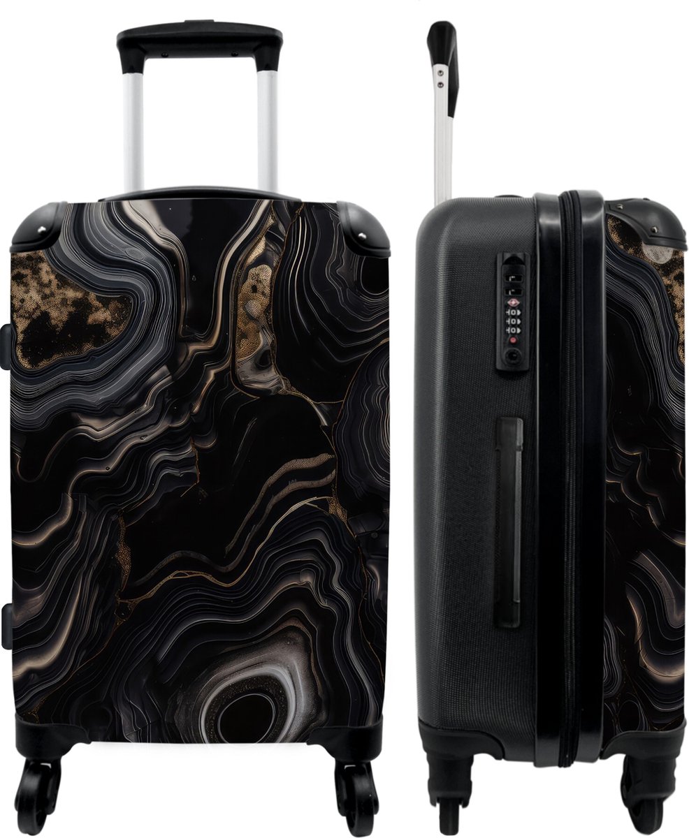 NoBoringSuitcases.com - Koffer - Trolley koffer met TSA slot - Marmer ...