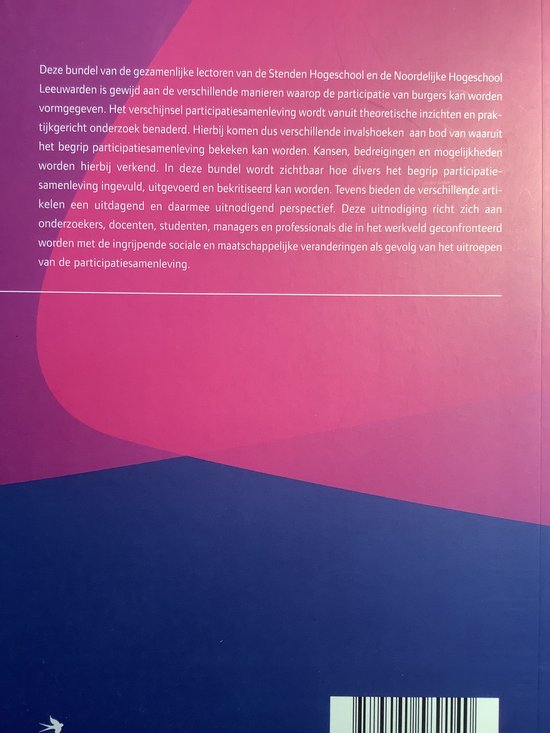 De Participatie-samenleving, Prof. dr. Gabriel Anthonio & D’r. Herman ...
