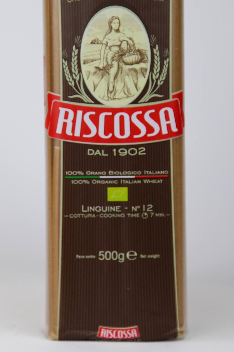 Volkoren linguine van Riscossa - 10 zakken x 500 gram - Pasta | bol.com