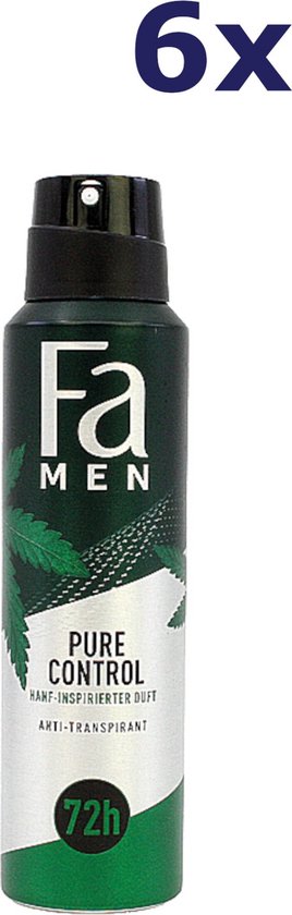6x Fa Deodorant Spray 150ml Pure Protection | bol.com