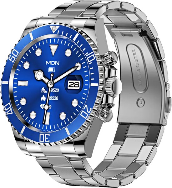 Smartwatch Royal Empire AW12-Roestvrijstaal- Activity Tracker ...