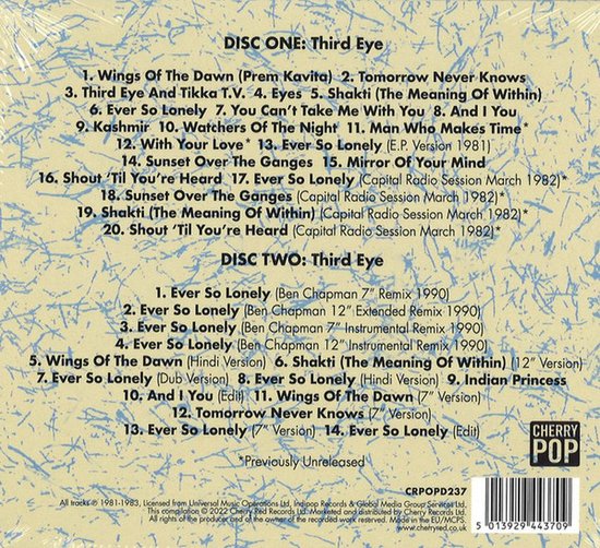 Third Eye | 5013929443709 | Boeken | bol