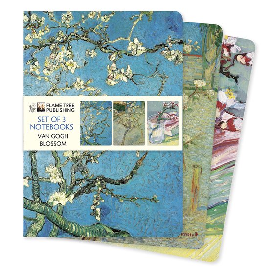Standard Notebook Collection- Vincent van Gogh: Blossom Set of 3 ...