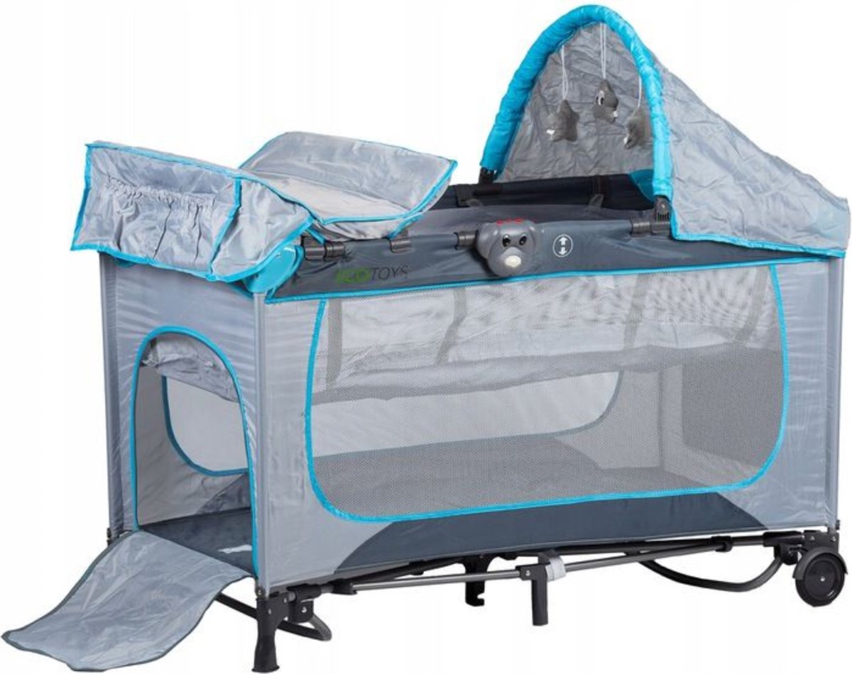 Maxenza Kids 625A Reisbedje Campingbedje Baby - 3in1 Kinderbedje - Box ...