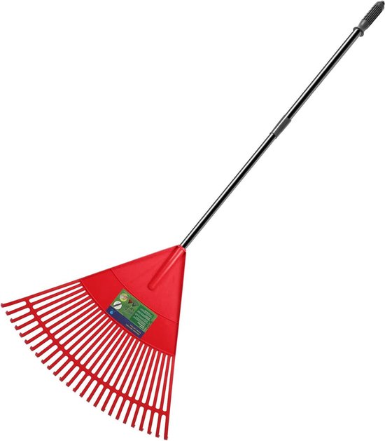 Hark for tuinhark, plastic bladbezem, 26 tanden plastic kop, 110 tot ...
