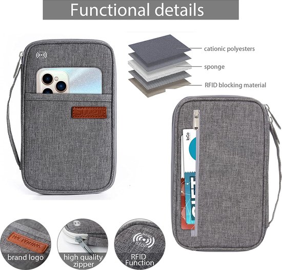 Plugstore - Suweir Paspoorttas familie paspoorthoes en 3 stuks ...